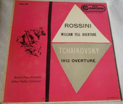 William Tell Overture Tchaikovsky 1812 CAL-116 RCA USA Print 3P198 ...