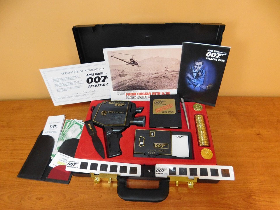 James Bond Secret Agent 007 Attache Case | eBay