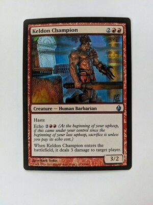 Keldon Champion Fire and Lightning x1 FOIL Near Mint NM MTG Magic the ...