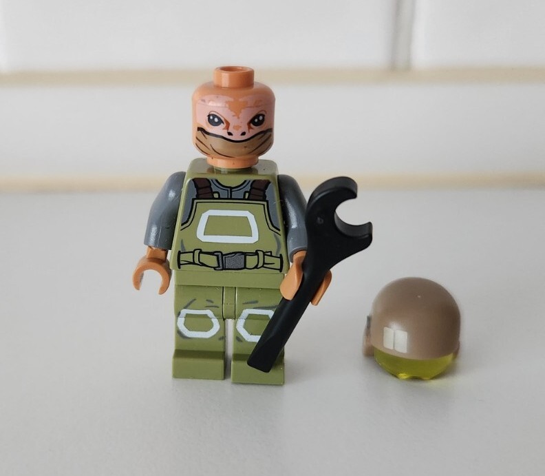 Star Wars LEGO Resistance Ground Crew Goss Toowers minifigure (sw0660 ...