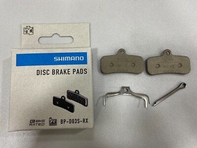 Shimano D03S-RX Resin Disc Brake Pads (No Fin) - For XT, SLX, Deore ...
