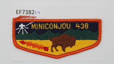 Boy Scout OA Flap Miniconjou Lodge 438 S-4 | eBay