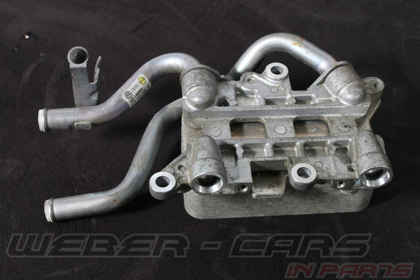 7P0317037 Audi Q7 4L VW Touareg 3.0 Tdi Atf Heater Oil Cooler 8 Gear ...