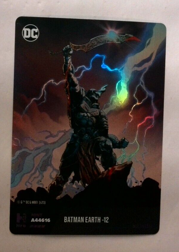 Batman Earth - 12, Holo, A44616, Hro, Chapter 3, Physical Copy Only | eBay