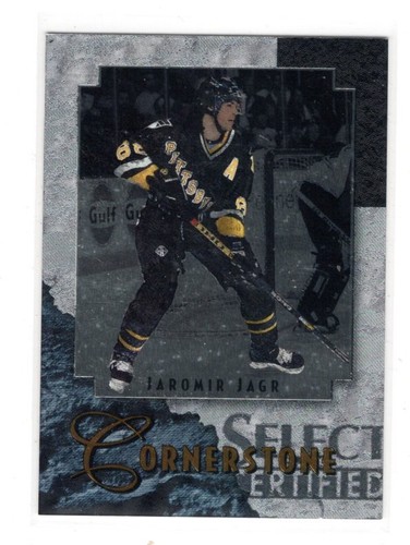 1996/97 Select Certified Cornerstones #3 Jaromir Jagr Insert | eBay