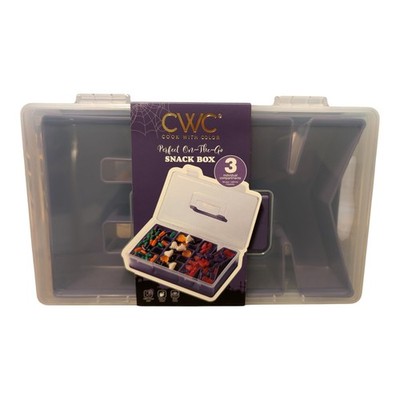 CWC Halloween EEK Snackle Box Cook With Color PURPLE NEW BENTO | eBay