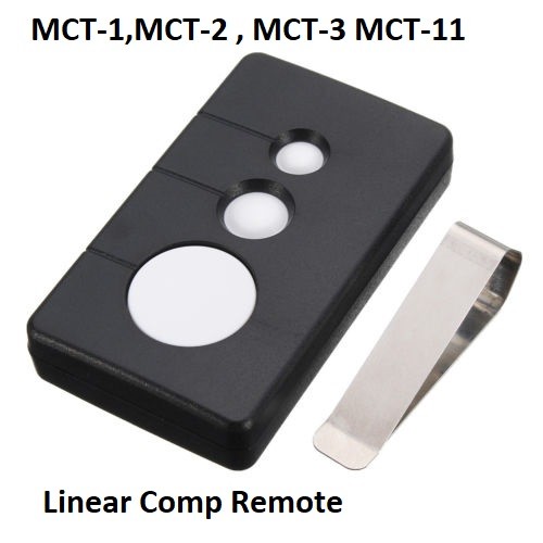 Linear MegaCode 318MHz 3 Button Garage Visor Remote Control MCT-1 MCT ...