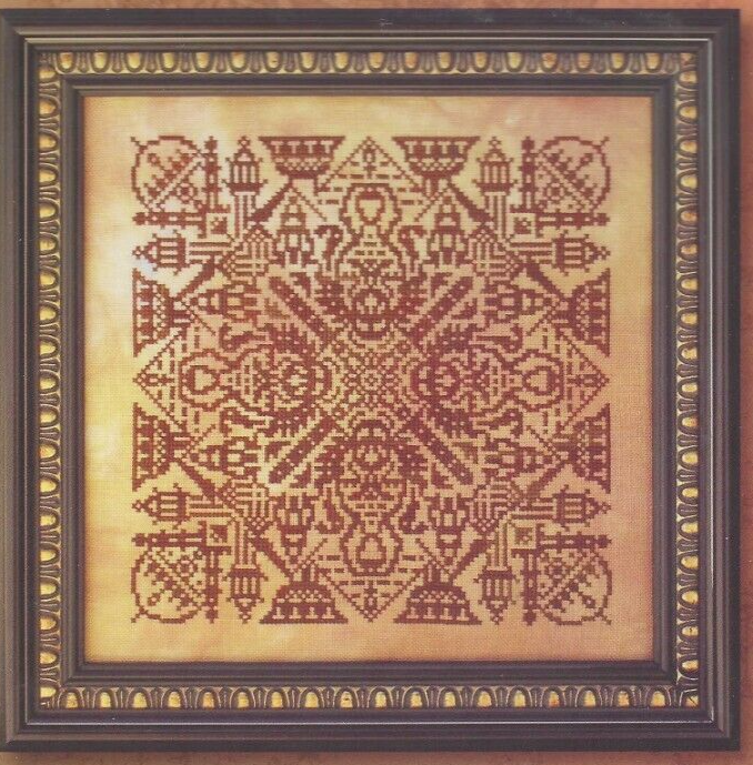 REFLECTIONS OF CAIRO--Ink Circles--City--Mandala--Counted Cross Stitch Pattern | eBay