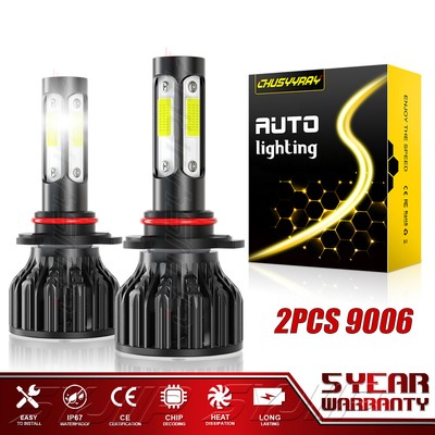 For Lexus GS300 GS400 1998-2005 2x 9006 LED Headlight Low Beam Bulbs ...