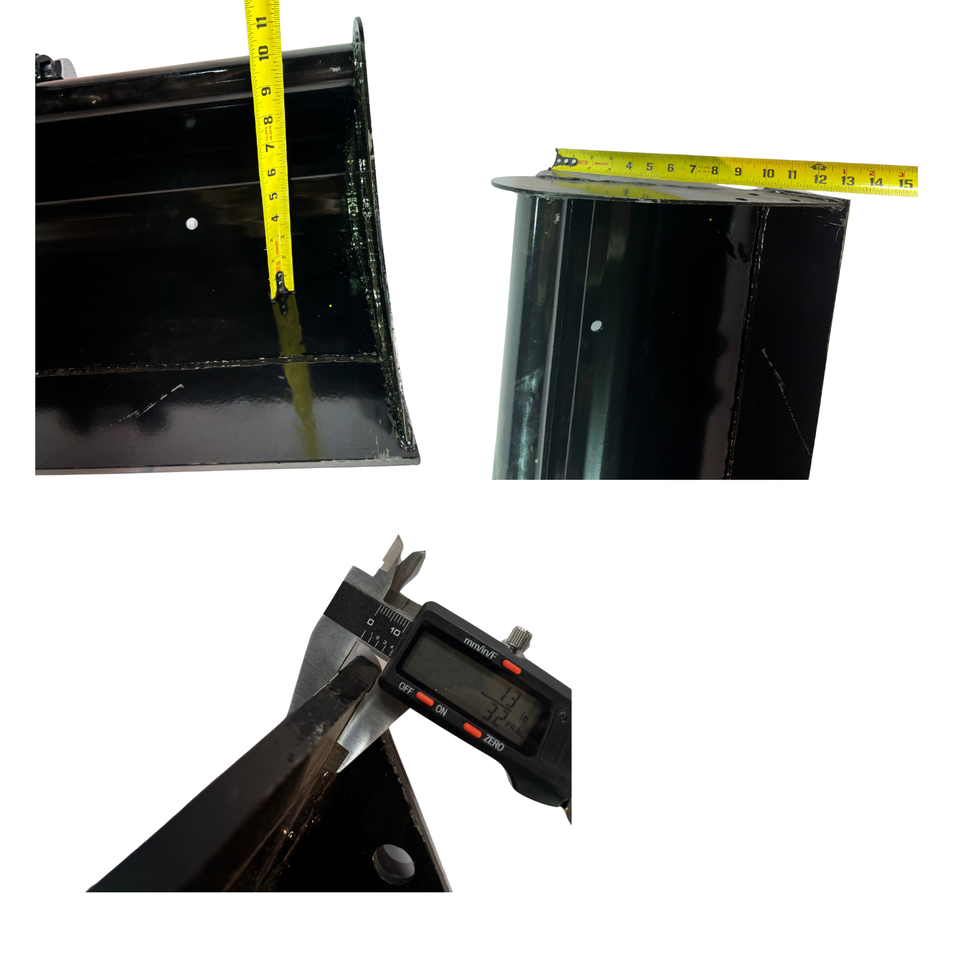 23.5" Muck or Grading bucket for MINI EXCAVATORS - FREE SHIPPING - USA ...