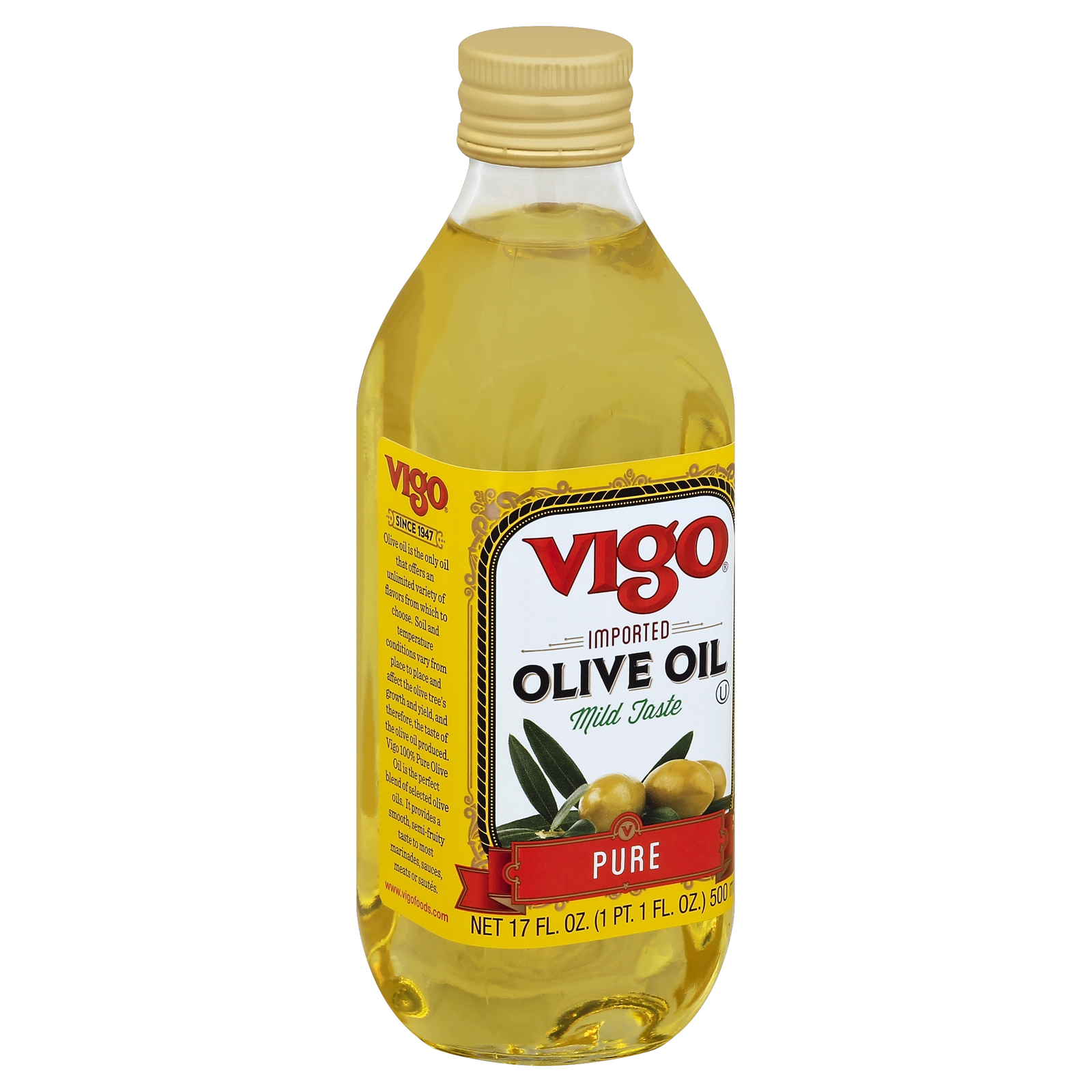 Vigo Pure Olive Oil 17 oz Pack of 8 | eBay