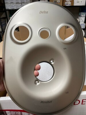 DELTA JETTED SHOWER MONITOR TRIM T1824-NN PEARL NICKEL ( T18240/T18230 ...