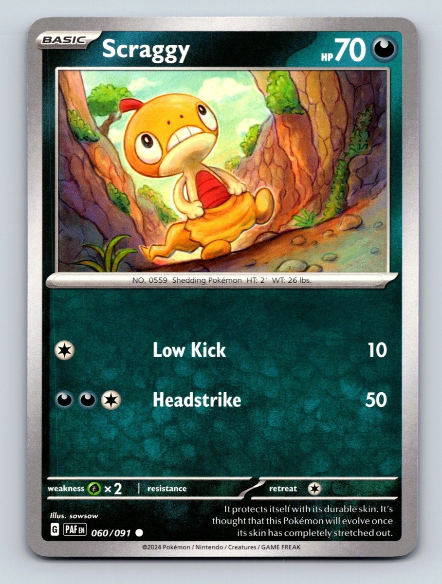 Scraggy Card List