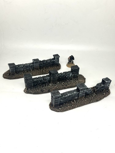 Wargaming Terrain Stone Walls dnd Compatible Fantsy cobblestone Ruins ...
