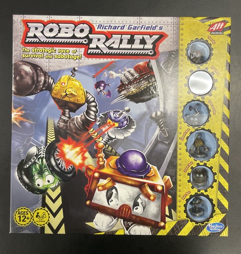 BRAND NEW Richard Garfield's 2015 Hasbro Robo Rally ROBORALLY Game ...