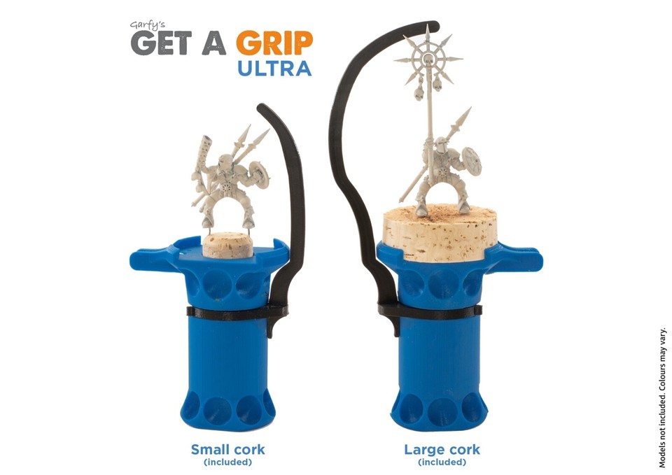 Garfy's Get a Grip Ultra Painting Handle Miniature Model Holder | eBay