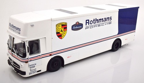 CMR Mercedes Benz O317 Porsche Transporter Rothmans 1:18 Brand New ...