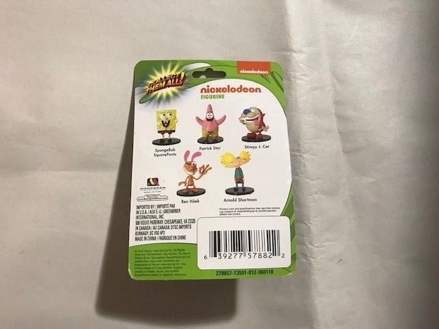 Brand New Set of 5 Nickelodeon figures- Stimpy, Ren, Arnold, Patrick ...