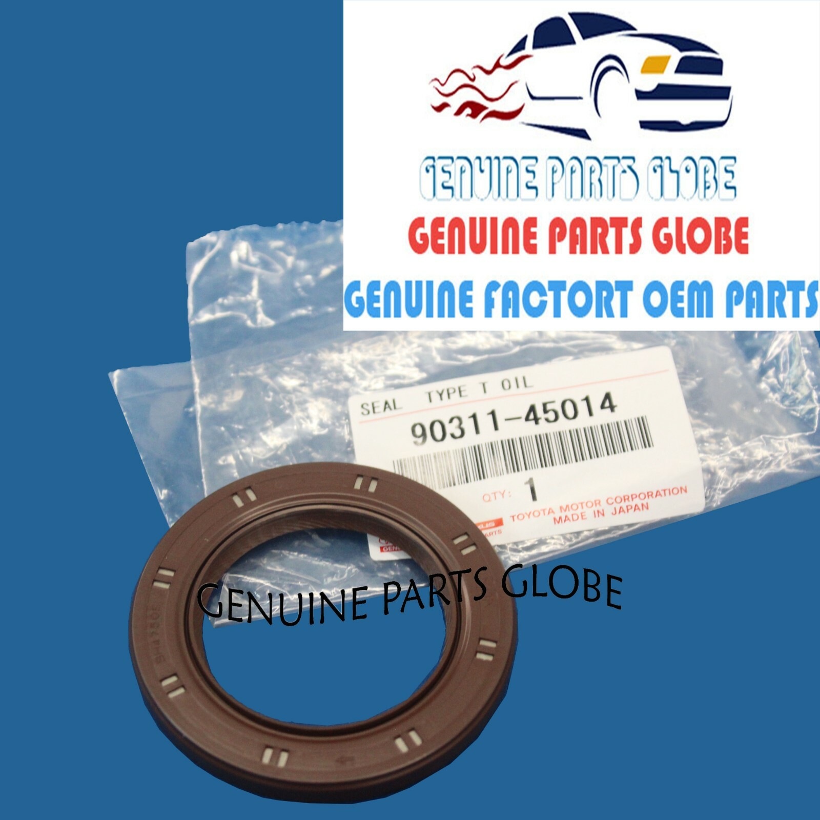 NEW GENUINE TOYOTA 4RUNNER CELICA PICKUP 2.4L CRANKSHAFT OIL SEAL 90311 ...