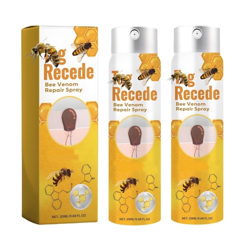 2X Tag Recede Bee Venom Treatment Spray Tag Recede for All Skin Bee ...