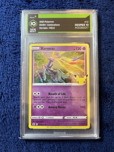 2021 Pokemon Celebrations 012 Xerneas - Degree 10 | eBay