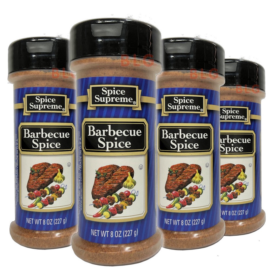 Spice Supreme Ground BARBECUE SPICE Food Seasonings Kitchen Cooking 8oz ...