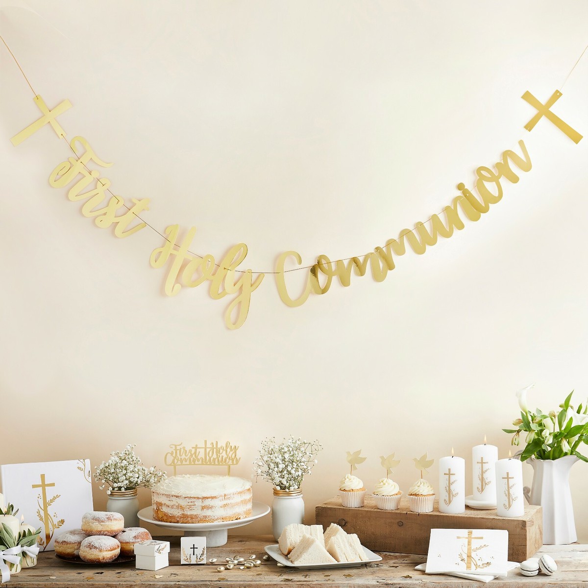 First Holy Communion Centerpiece Ideas