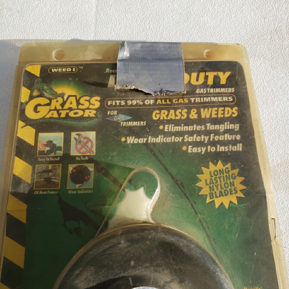 Grass Gator Light Duty Cuts Weeds Grass 3600 Trimmer Head Blades NOS ...
