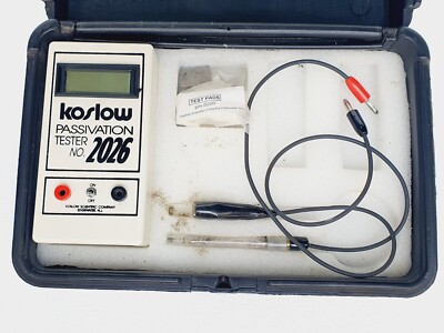 KOSLOW 2026 Stainless Steel Passivation Tester Passi-Tester, Corrosion ...