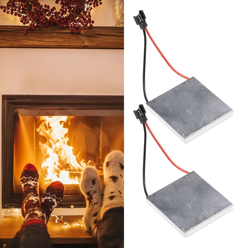 Fireplace Fan Sheet 2PCS 40mm High Quality Motor Generator Sheet Stove ...