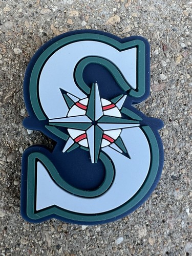 RARE VINTAGE SEATTLE MARINERS RUBBER STANDING BOARD MAGNET 2025 UPDATED ...