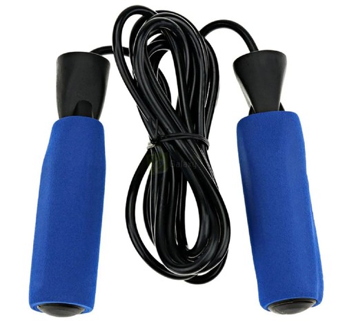 Adjustable Skipping Jump Rope Foam Handle Speed Rope Fitness Training ...