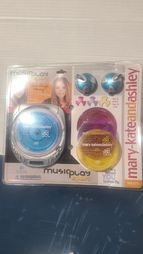 2002 Mary Kate And Ashley Dualstar Musicplay Sport Cd Player With Color ...