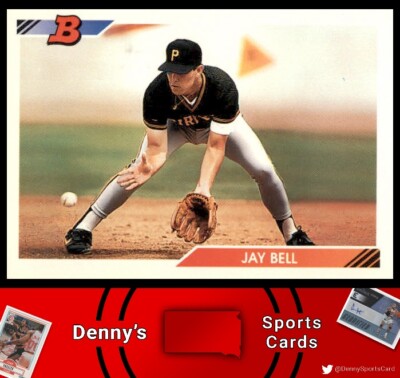 1992 Bowman #519 Jay Bell Pittsburgh Pirates Baseball Card | eBay