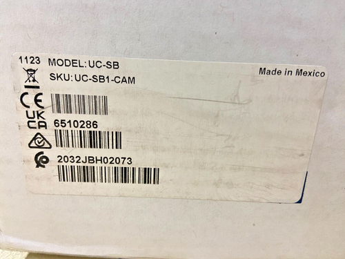 Crestron UC-SB1-CAM UC Video Conference Smart Soundbar & Camera for ...