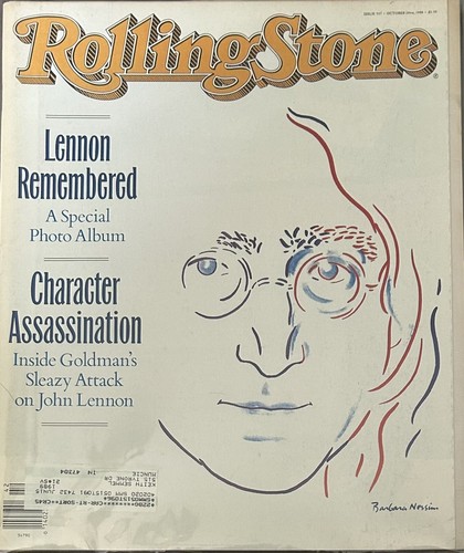 Rolling Stone Magazine 537 Oct 20, 1988 John Lennon Tribute Special ...