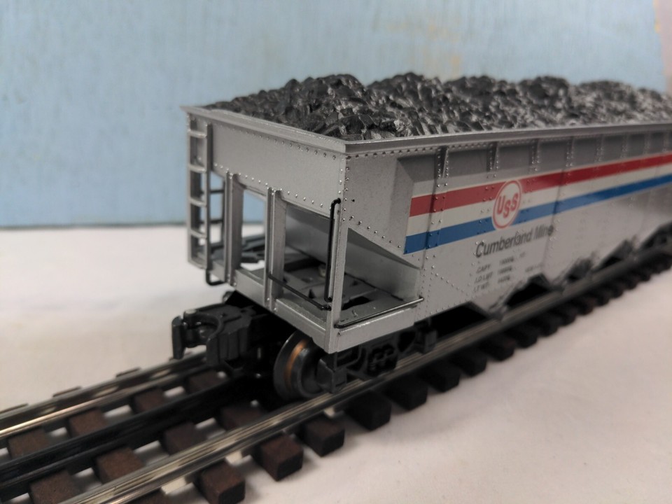 K-Line K623 Cumberland Mine Diecast 4-Bay Hopper w/ Coal Load #11 | eBay