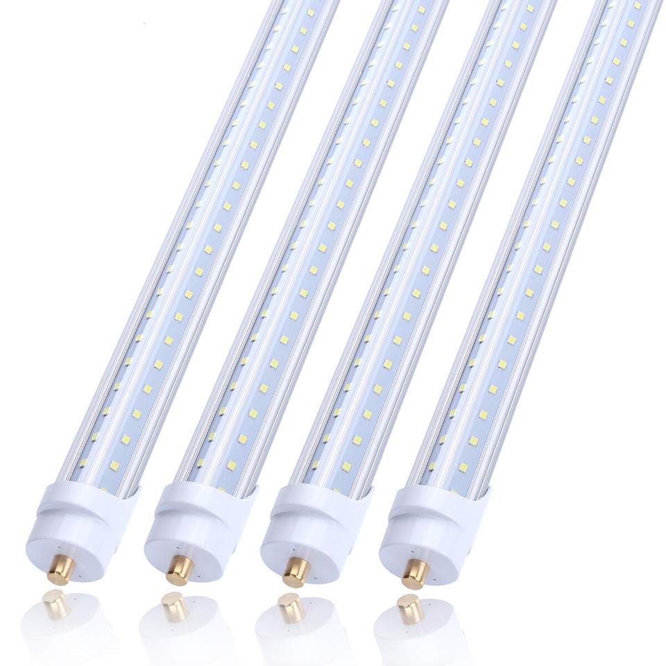 8FT LED Tube Light T8 T12 Single Pin FA8 Bulbs 45W 65W 90W 8Foot LED ...