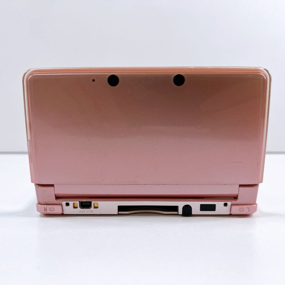 Nintendo 3DS Misty Pink Game Console Stylus Excellent w/Charger&touch ...
