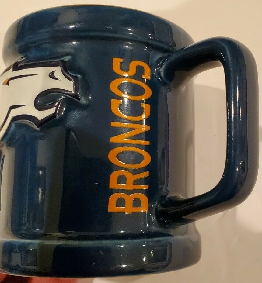 Denver Broncos coffee mug- Beautiful- great colors | eBay