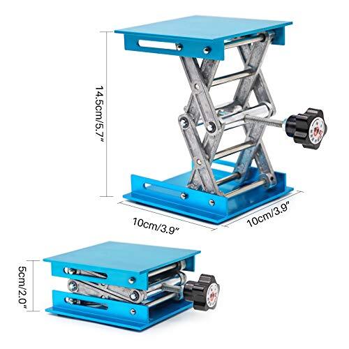 Lab Jack Stand Table Lift Aluminium Oxide Laboratory Support Jack ...