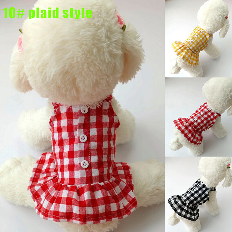 Small Pet Dog Cat Summer Lace Skirt Princess Tutu Dress Puppy Clothes ...