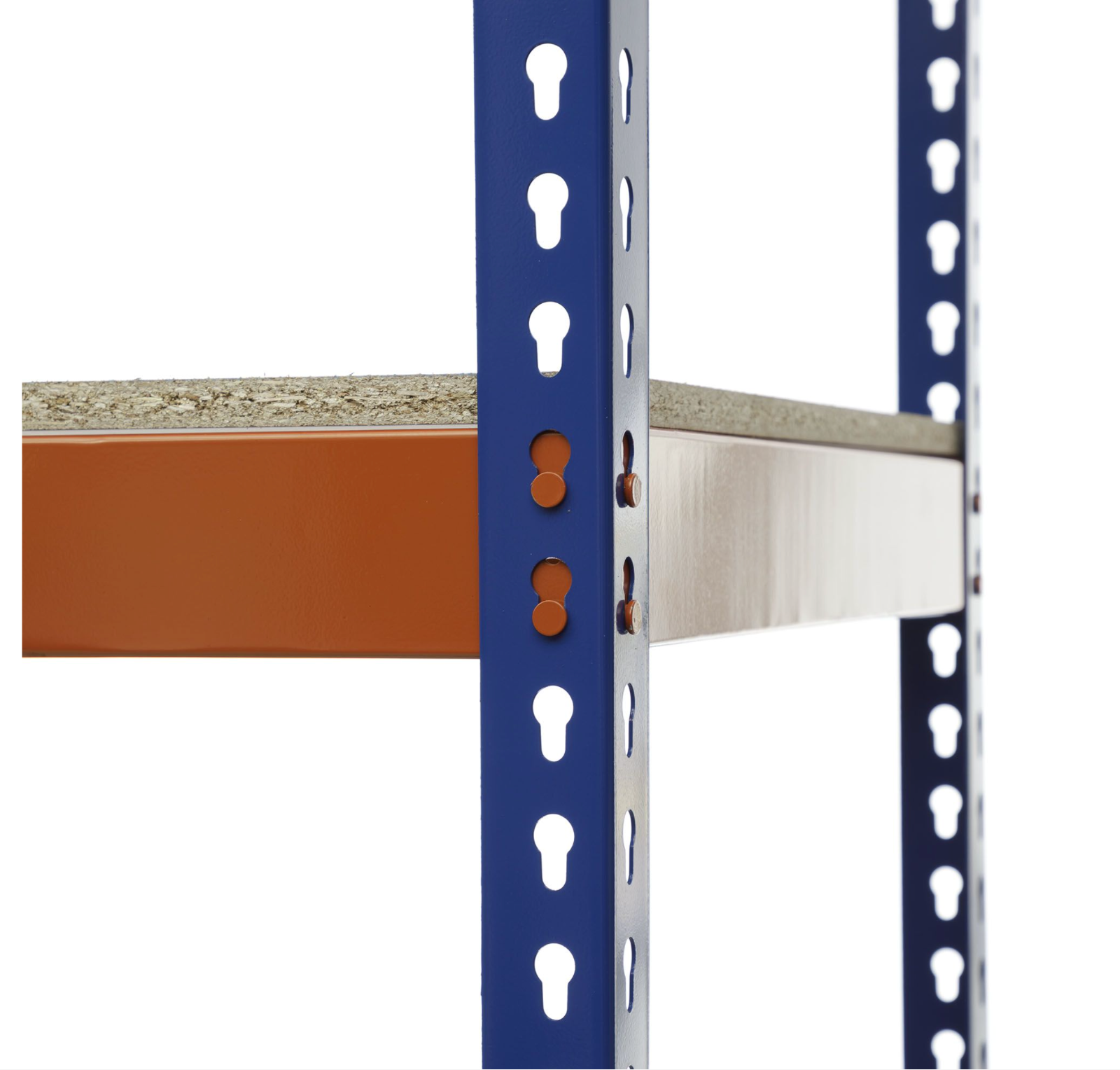 4 x 4 Tier Heavy Duty Steel Racking/Garage Shelving Unit/Metal Racking ...