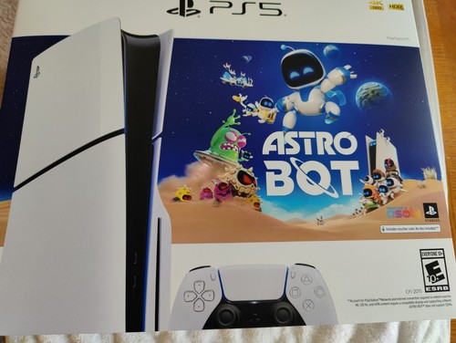 Sony PlayStation 5 Slim Disc Edition - Astro Bot Bundle with Stand | eBay