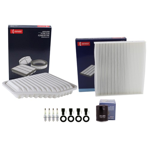 Denso Tune Up Kit NGK 4 Spark Plugs & Boots Kit for xB Base 2.4L L4 FWD ...