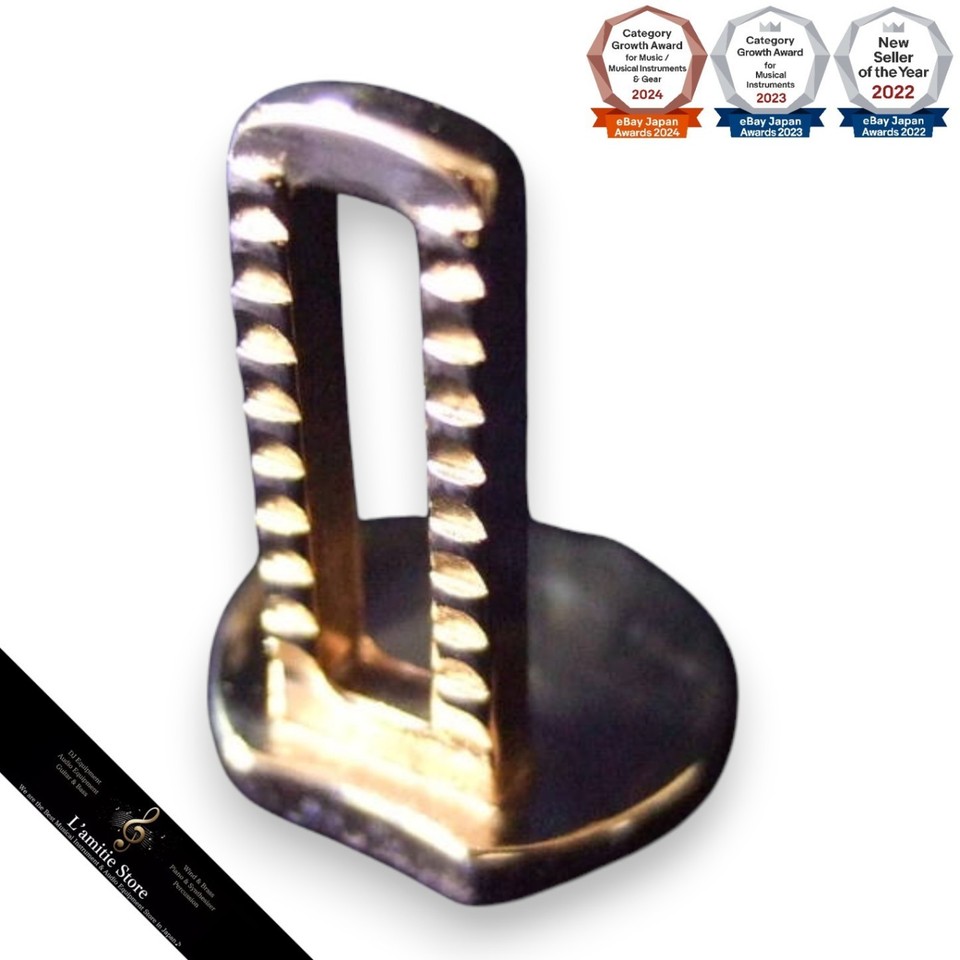 Buffet Crampon Movable Thumb Rest for Soprano Clarinet PGP Gold Finish ...