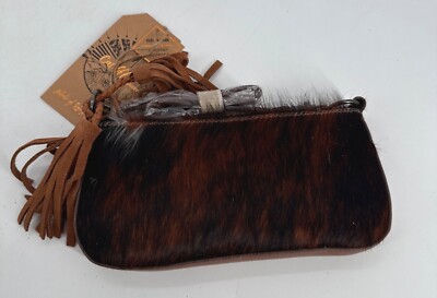 CATCHFLY STUDIO Hair on Hide Purse Shoulder Crossbody Bag Convertible ...