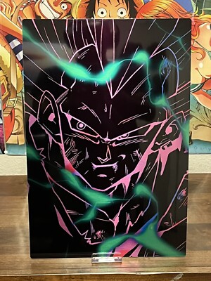Ultra Ego Vegeta Large Metal Print From Dragon Ball Super Anime 12x18in ...