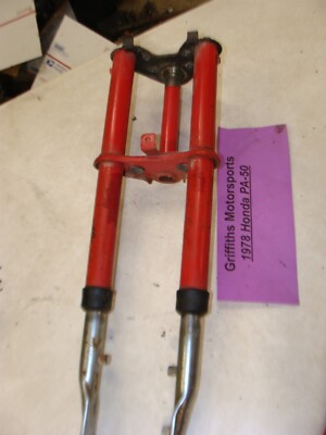 1979 HONDA PA50 I M Hobbit scooter moped oem front forks legs shocks ...