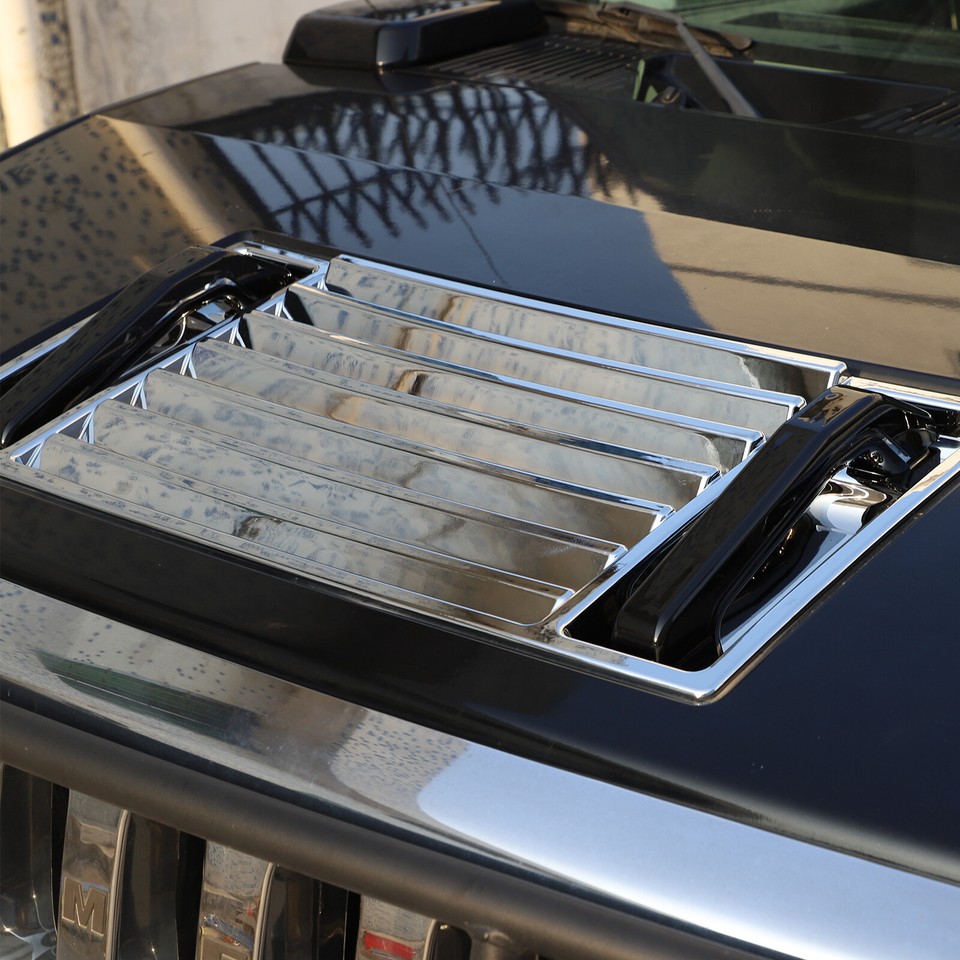 Hood Deck Vent With Handle Covers For 2003-2009 Hummer H2 2003-2009 ...